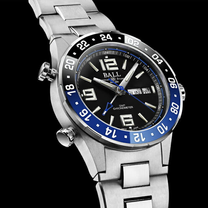 [New]world 1,000 Ball BALLWATCH RoadMaster Roadmaster Malin GMT COSC ...