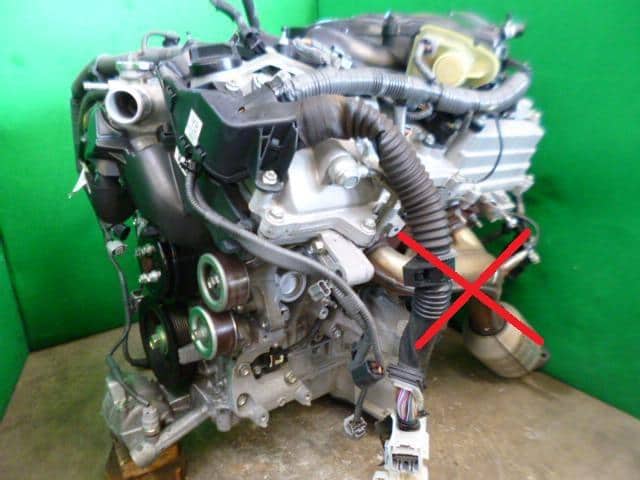 [Used]4GR-FSE Engine TOYOTA Mark X 2007 DBA-GRX120 1900031371 - BE ...