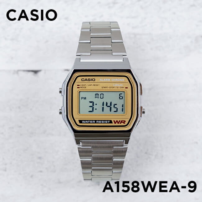 [New]Japanese non-release CASIO Casio standard A158WEA-9 mens Ladies ...