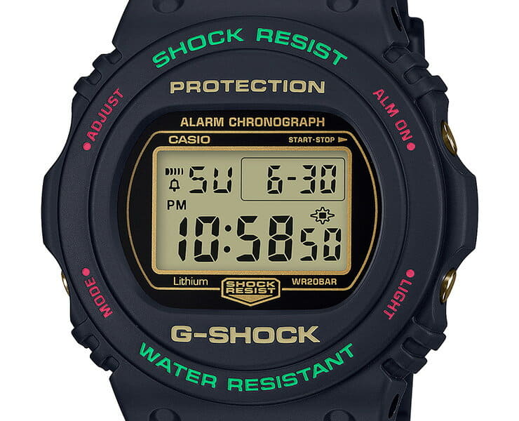 [New]Casio G-Shock throw back 1990s Black DW-5700TH-1JF CASIO G-SHOCK ...