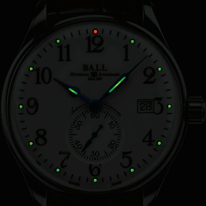 [New]60 times BALL Watch Trainmaster Standard Time NM3888D-S1CJ-WH ball ...