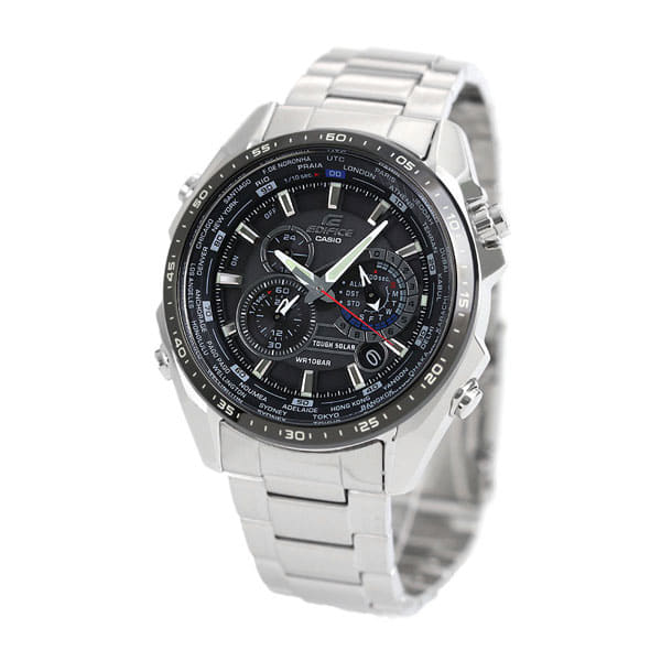 [New]kashioedifisumenzu EQS-500 solar analog EQS-500DB-1A1DR CASIO ...