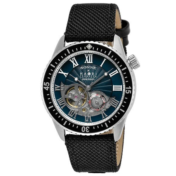 [New]Sonne hao re-SONNE X HAORI mens divers 42mm Automatic winding Navy ...