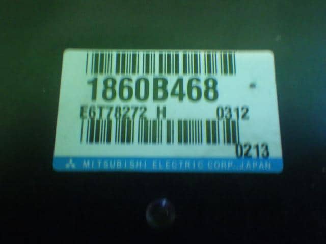 [Used]Engine Control Unit / ECU MITSUBISHI RVR 2010 DBA-GA3W 1860B468 ...