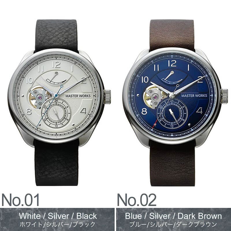 [New]Masterwork self-winder Quattro 001 MASTER WORKS Quattro mens ...