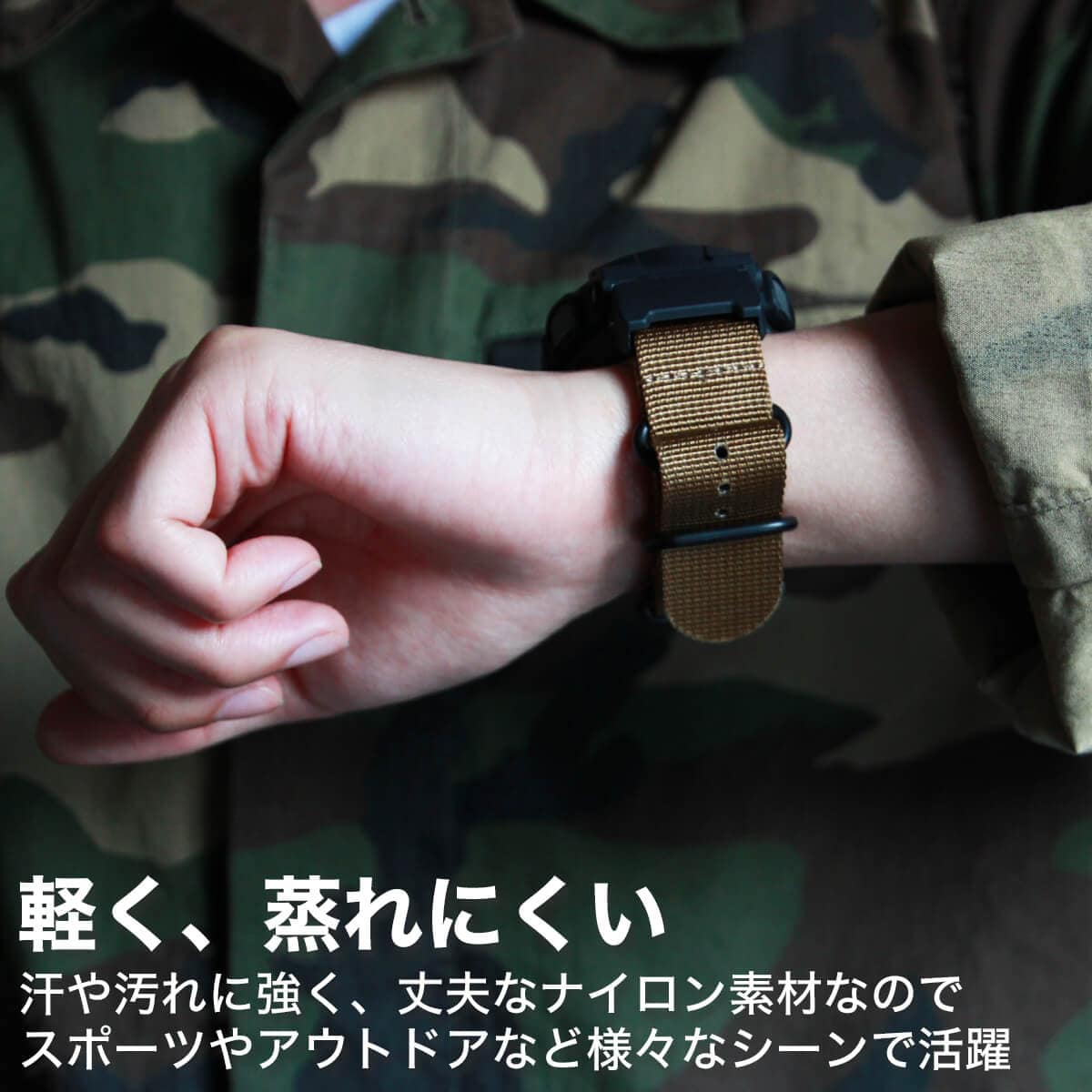 [New]Casio G-Shock GA-110 military specifications nylon NATO belt ...