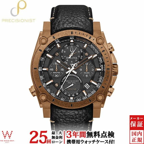 [New]burobapureshijonisuto [BULOVA PRECISIONIST] mens Chronograph ...