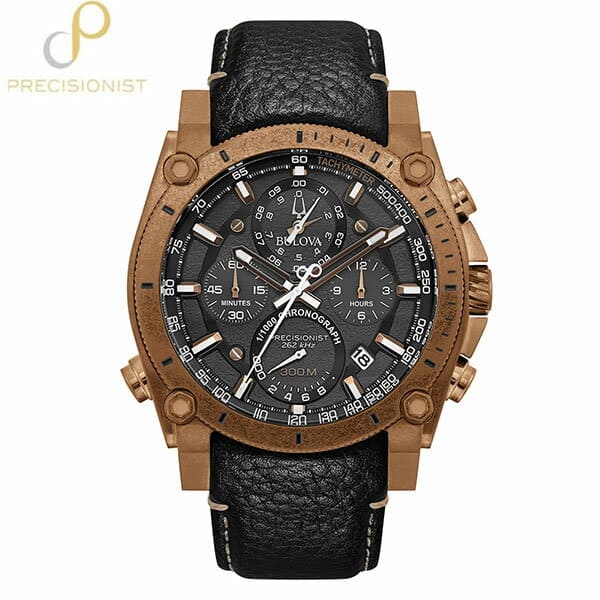 [New]burobapureshijonisuto [BULOVA PRECISIONIST] mens Chronograph ...