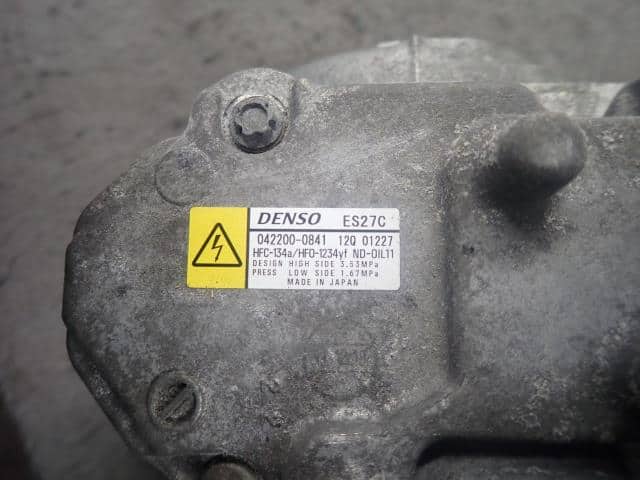 [Used]Alphard ATH20W A/C Compressor 8837058010 - BE FORWARD Auto Parts
