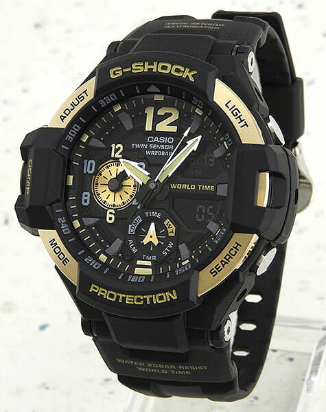 [New]CASIO Casio G-SHOCK G-SHOCK big Face sky Cockpit Gravity Master GA ...