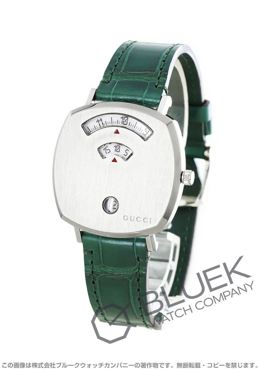 [New]Gucci grip alligator leather unisex YA157404 - BE FORWARD Store