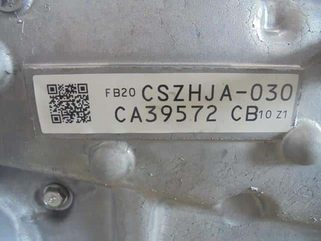 [Used]FB20C Engine SUBARU Impreza 2017 DBA-GK7 - BE FORWARD Auto Parts