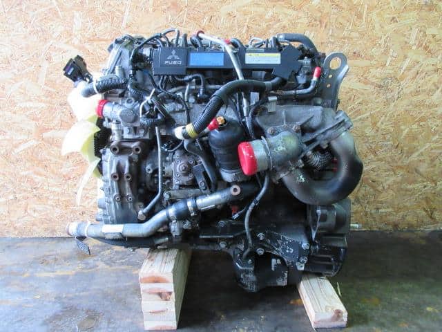 [Used]4P10-T4 Engine Mitsubishi Fuso 2011 SKG-FEA50 MK668033 - BE ...