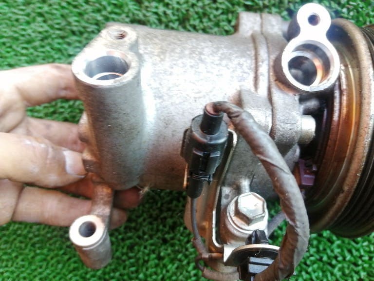 [Used]121 Suzuki Alto Eco HA34S HA35S air-conditioner compressor air ...