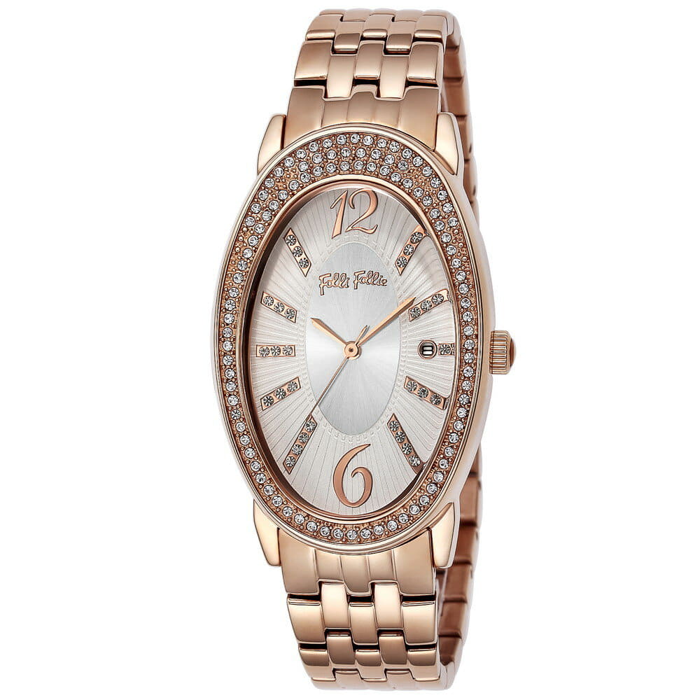 [New]It is until up to 10 times 2 16 1:59 forifori Folli Follie IVY Ladies clock kuo-tsuaibori ...