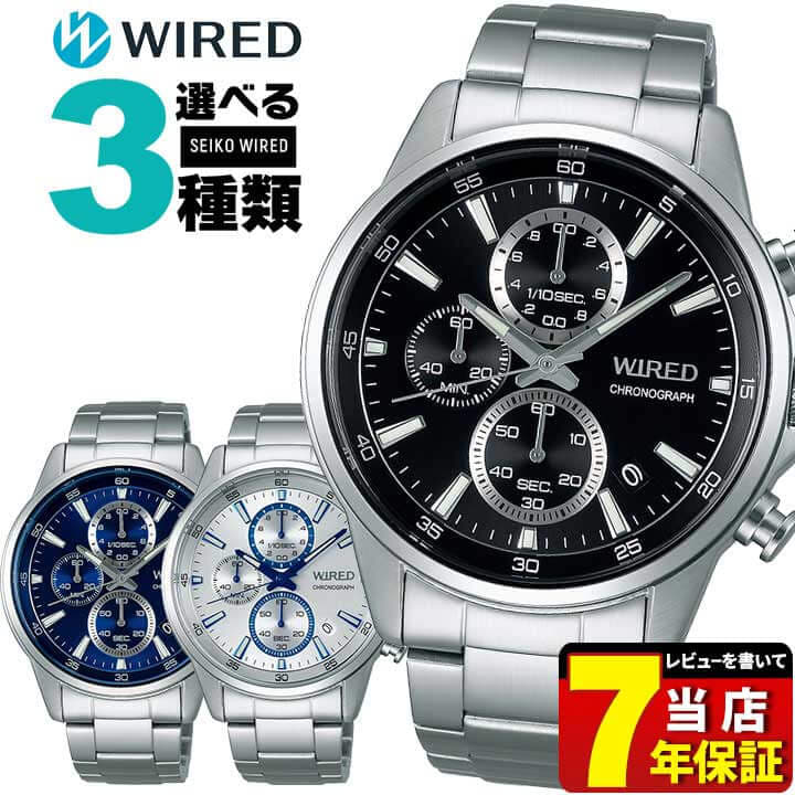 [New]SEIKO SEIKO WIRED wired NEW STANDARD mens metal quartz black Black ...