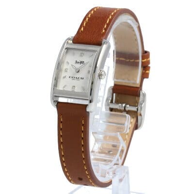 [New]COACH coach 14503306 Allie Alley Ladies leather belt square simple ...