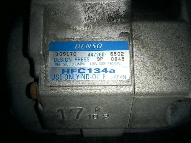 [Used]A/C Compressor MITSUBISHI Pajero 2012 LDA-V98W 7813A085 - BE ...