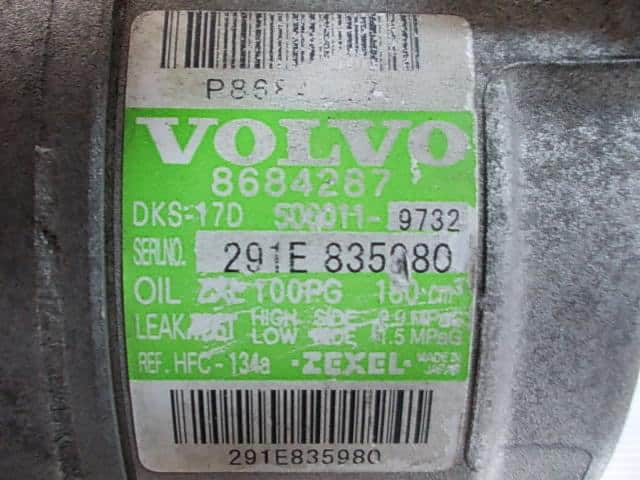 [Used]A/C Compressor VOLVO Volvo 70 series 36001066 - BE FORWARD Auto Parts