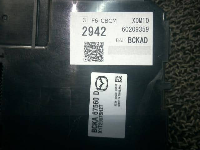 [Used]Electrical Component MAZDA 2020 3DA-DM8P BCKA67560D - BE FORWARD ...