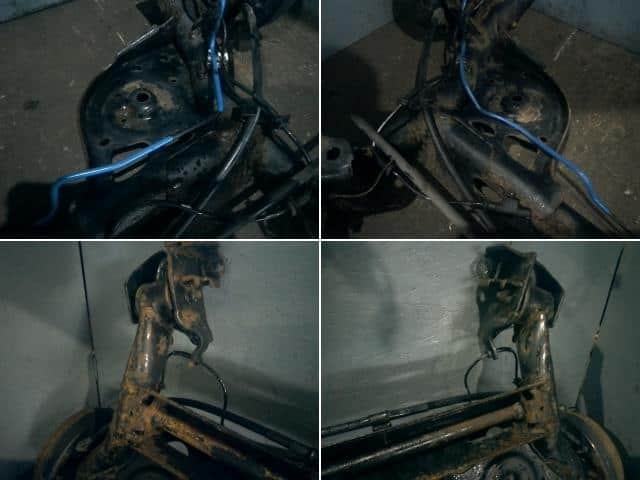 [Used]Rear Axle Beam Assembly NISSAN Tiida Latio 2009 DBA-SC11 ...