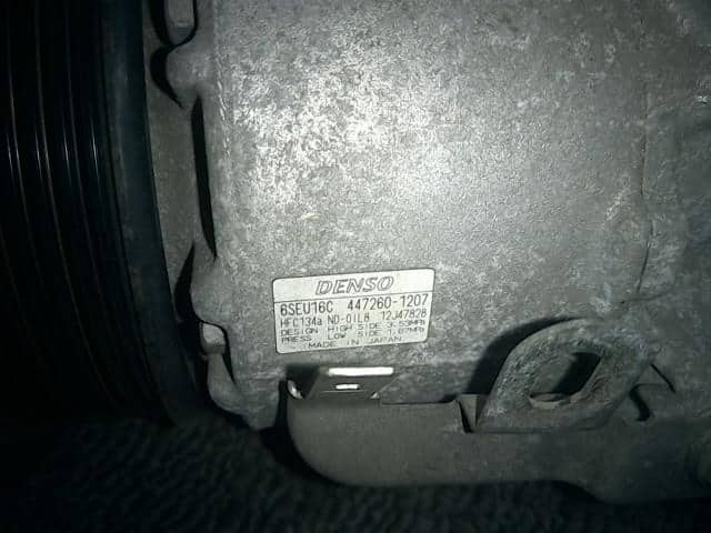 [Used]A/C Compressor TOYOTA Vanguard 2007 DBA-ACA33W 8831042270 - BE ...