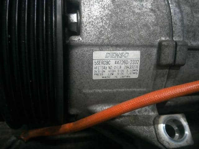 [Used]A/C Compressor TOYOTA Vitz 2008 DBA-KSP90 8831052592 - BE FORWARD ...