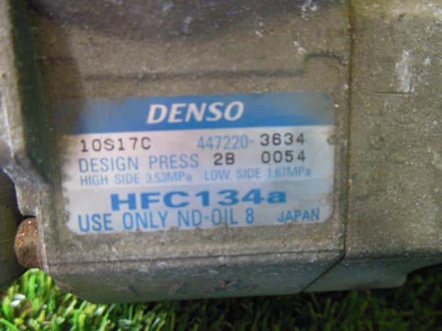 [Used]A/C Compressor MITSUBISHI Pajero 2000 GH-V75W MR500877 - BE ...