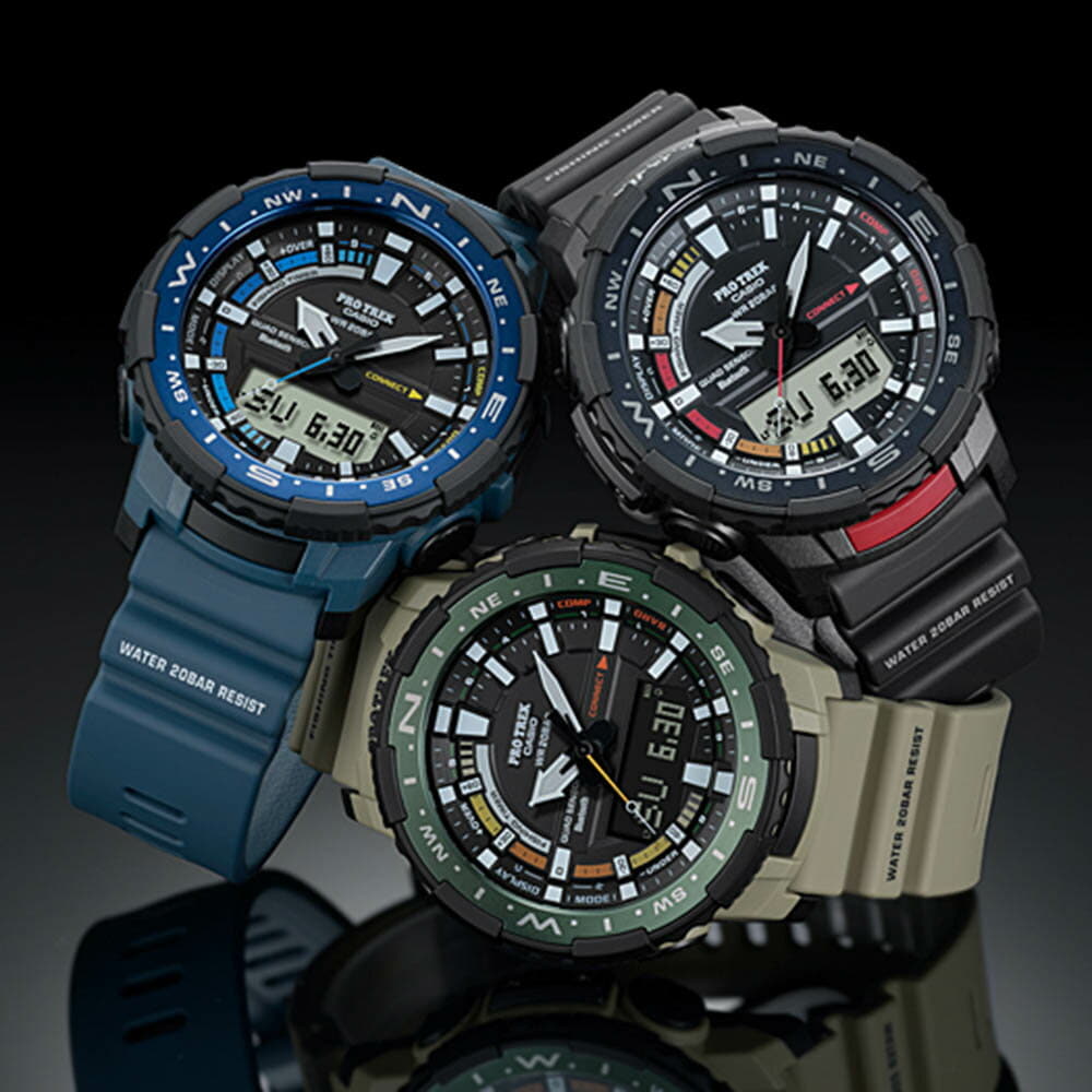 [New]from 3 to 4 on April ★ PRO TREK PROTREK angler line mobile link M ...