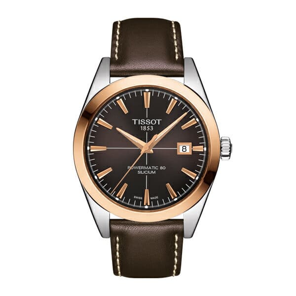 [New]TISSOT formula mens TISSOT gentleman automatic sun Ray satin brown ...
