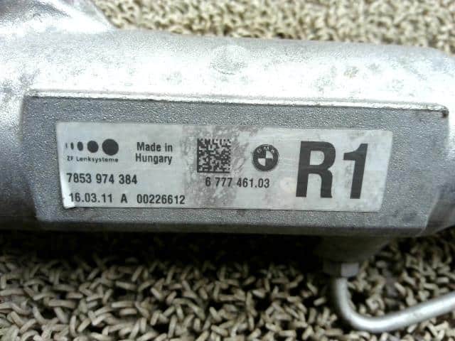 [Used]Power Steering Rack and Pinion Assembly BMW X1 2011 ABA-VL18 ...