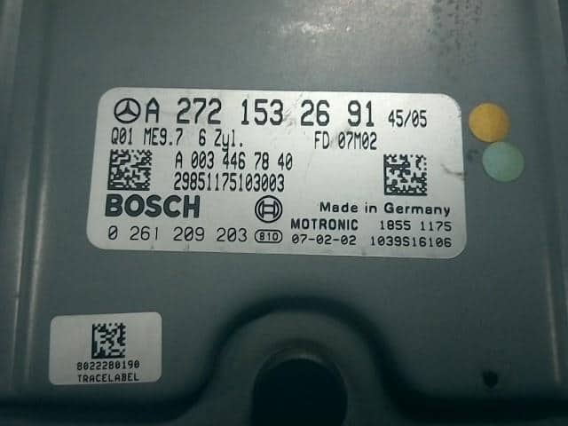 [Used]Engine Control Unit MERCEDES-BENZ Benz m class 2007 DBA-164186 ...