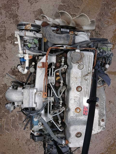 [Used]Engine&Transmission FD42 2WD MT NISSAN CONDOR, G2S41 - BE FORWARD ...