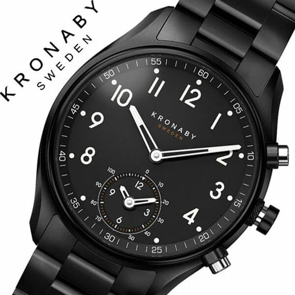 [New]kuronabi KRONABY clock kuronabi clock KRONABY Apex APEX mens Black ...