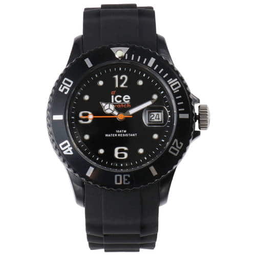 [New]Ice watch ice watch 000133 ice four ever ICE forever Black mens ...
