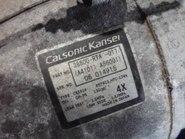 [Used]air-conditioner compressor Step WagonR G3 38810-RTA-007 - BE ...