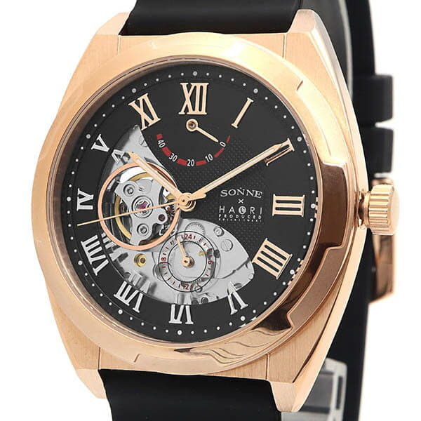 [New]It is SONNE X HAORI Sonne hao re- mens power Reserve 42mm ...