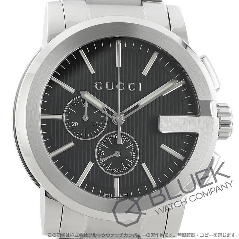 [New]Gucci G Kurono Chronograph mens YA101204 - BE FORWARD Store
