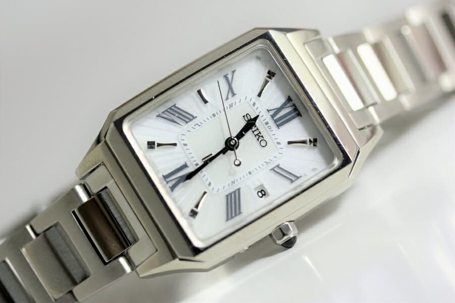 [New]SEIKO SEIKO LUKIA Lucia solar radio time signal square shape case ...