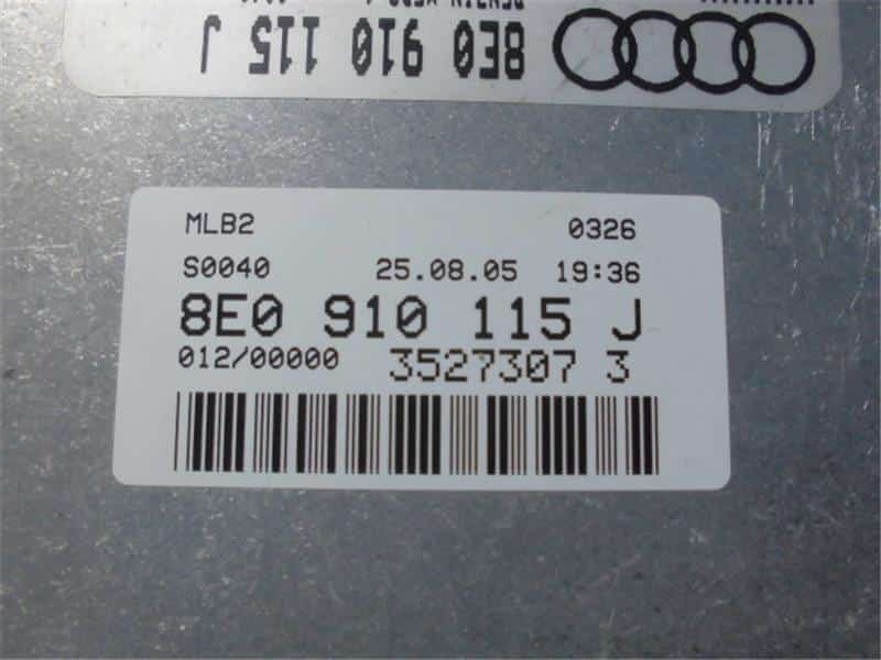 [Used]Engine Control Unit / ECU AUDI A4 2006 GH-8EBGBF - BE FORWARD ...