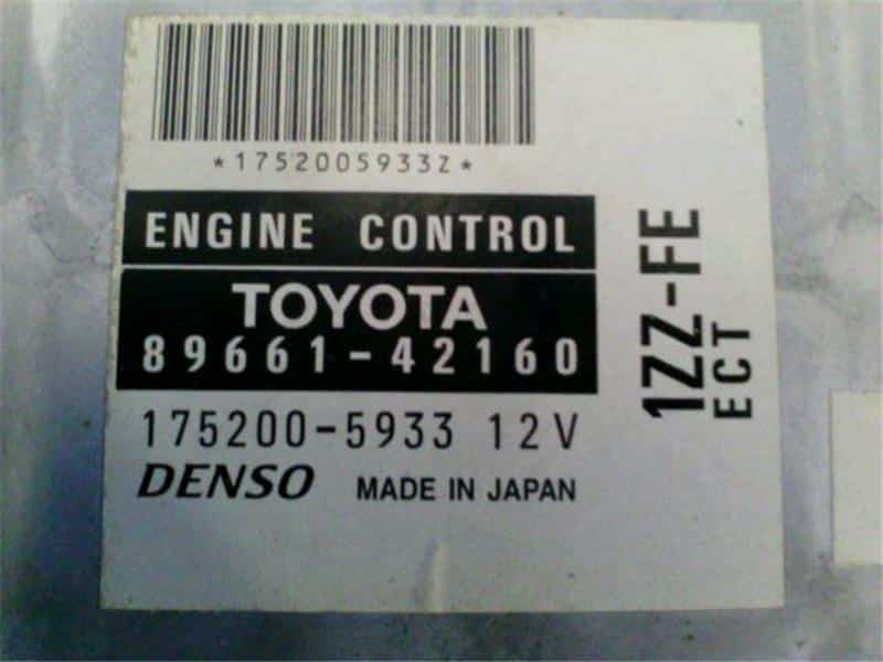 [Used]Engine Control Unit / ECU TOYOTA RAV4 2002 TA-ZCA26W - BE FORWARD ...