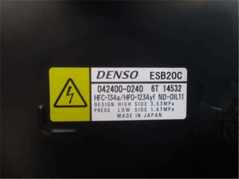 [Used]A/C Compressor TOYOTA Prius 2016 DAA-ZVW50 8837047092 - BE ...