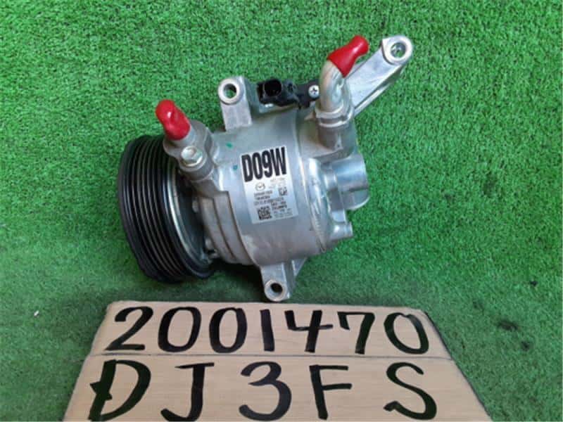 [Used]A/C Compressor MAZDA Demio 2014 DBA-DJ3FS D09W61450 - BE FORWARD ...