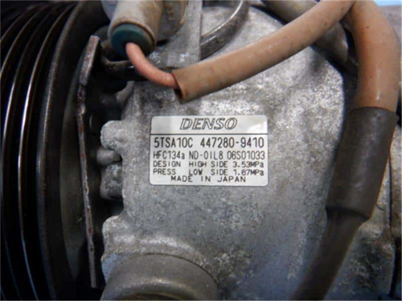 [Used]A/C Compressor TOYOTA Vitz 2015 DBA-KSP130 8832052450 - BE ...