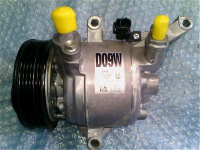 [Used]A/C Compressor MAZDA Demio 2014 DBA-DJ3FS D09W61450 - BE FORWARD ...