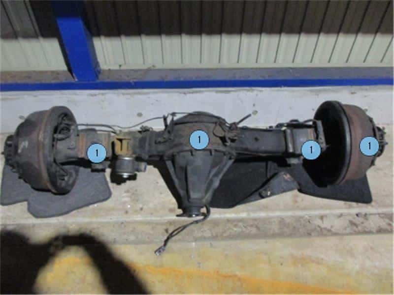 [Used]Rear Differential Housing Assembly TOYOTA Coaster 2007 BDG-XZB51 ...
