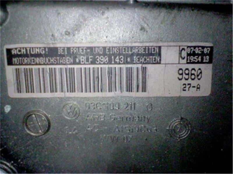 [Used]BLF Engine VOLKSWAGEN Golf 2007 GH-1KBLP - BE FORWARD Auto Parts