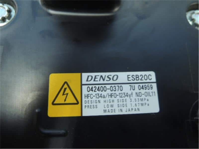 [Used]A/C Compressor Exterior Parts TOYOTA Prius 2017 DAA-ZVW51 ...