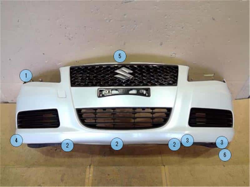 [Used]Front Bumper SUZUKI Kizashi 2013 CBA-RF91S 7170057830799 - BE ...
