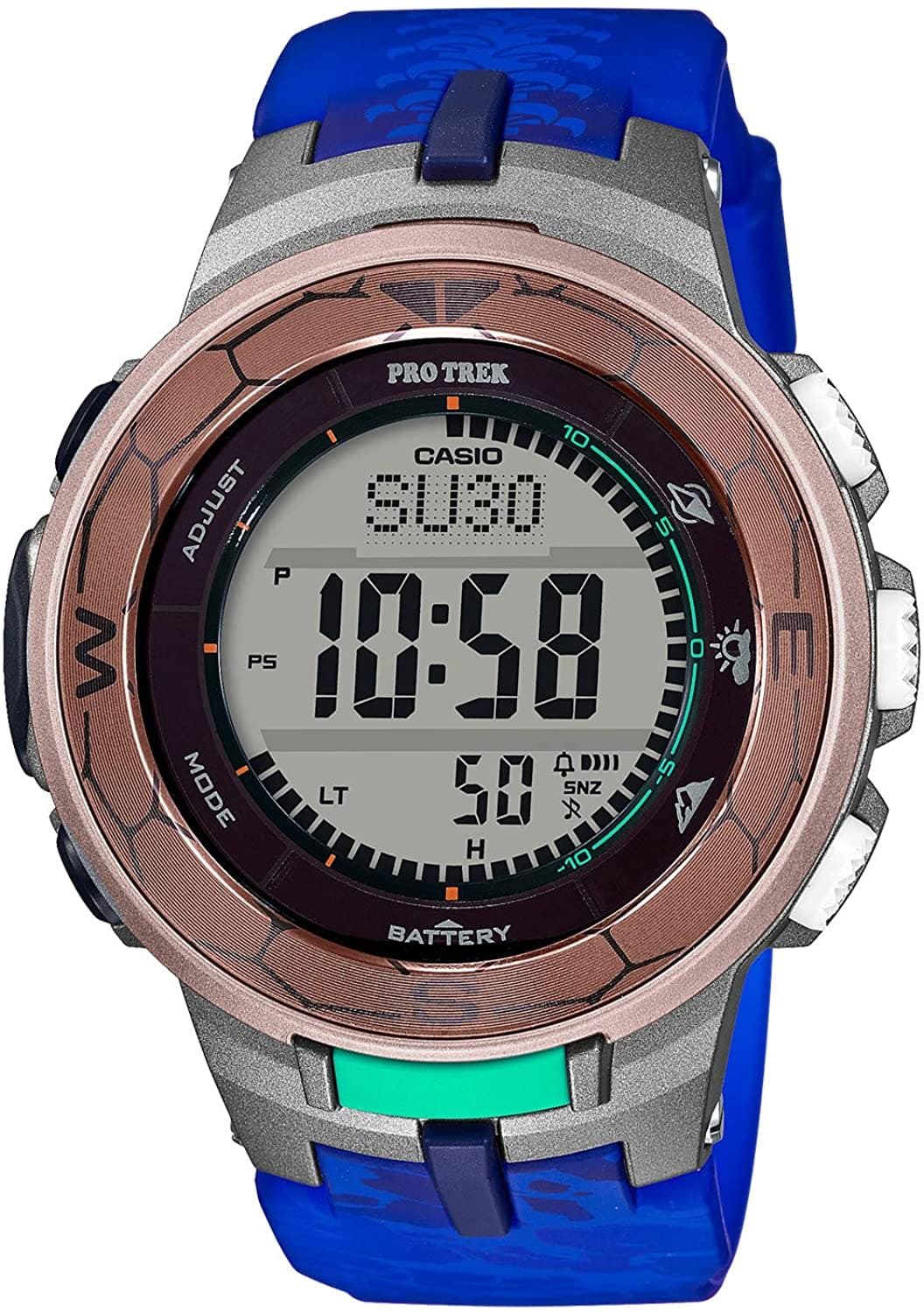 [New]Casio CASIO clock PROTREK PRO TREK loggerhead turtle mens PRG ...